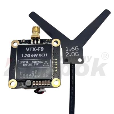 China 1.7G 6W High Power Drone Video Transmitter for Stable Low Latency FPV Experience for sale