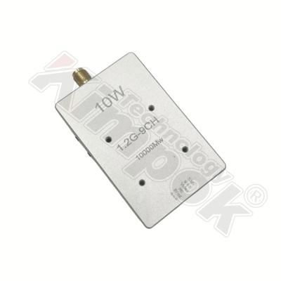 China 1.2Ghz 10W FPV VTX Wireless Video Transmitter 9CH 1080MHz-1360MHz for sale