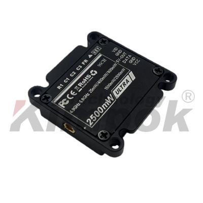 China 4.9–5.8GHz 64 Channel 2.5W High Power FPV VTX Wireless Video Transmitter with IRC Tramp Control for sale