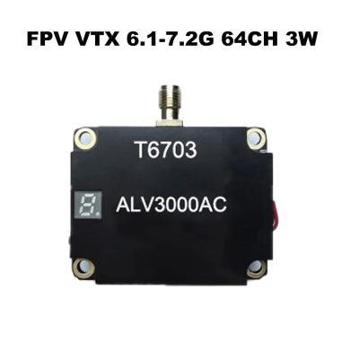 China PEAK THOR T67 Replacement 6.1-7.2G 3W FPV VTX 64CH IRC-Tramp Video Transmitter for sale