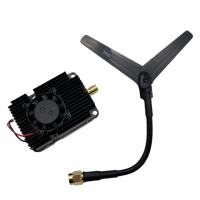 China 3.3GHz 64 CH Analog Image Transmission Module 4W High Power FPV Video Receiver for Long Range Drone Accessories for sale