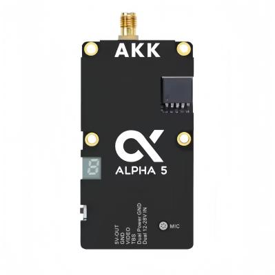 China AKK Alpha 5 5W FPV VTX 4.9G 5.8GHz 80-channel Power Switchable Video Transmitter for Long Range FPV for sale