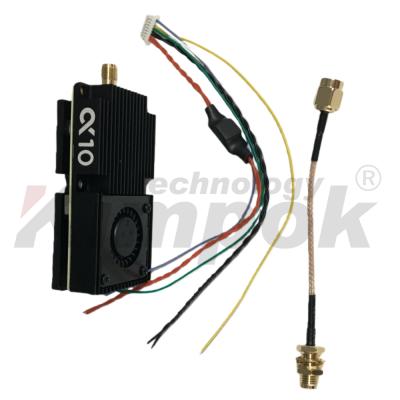 China Kimpok 7.2GHz 10W Output 64CH Switchable Video Transmitter FPV Module for Ultra Long Range UAV for sale
