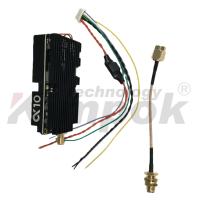 China Kimpok 7.2GHz 10W Output 64CH Switchable Video Transmitter FPV Module for Ultra Long Range UAV for sale