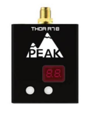 China PeakFPV 7.8-8G R78 VRX Drone Accessory Video Receiver FPV VRX 40CH Image Transmission Low Latency Shenzhen Made for sale