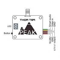 China Ultra Long Range PeakFPV 8.0-8.8G Thor T89 4W VTX 25mW\200mW\800mW\1000mW\4000mW 8000MHz-8800MHz 40CH for sale