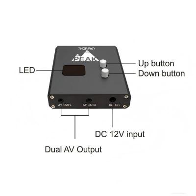 China Ultra Long Range Flight PeakFPV 6.1-7.2G R67 VRX Drone Accessory Video Receiver FPV VRX Parts 6110MHz-7210MHz 64CH Image Transmission Low Latency Shenzhen Made for sale