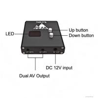 China PeakFPV 7.8-8G R78 VRX Video Receiver FPV VRX Parts 7200MHz- 8000MHz 40CH Image Transmission for sale