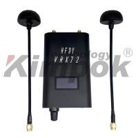 China HFDY VRX72 7.2GHz FPV Receiver 64CH Long Range Video Receiver with CVBS Output for sale
