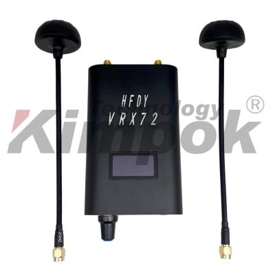 China HFDY VRX72 7.2GHz FPV Receiver 64CH Long Range Video Receiver with CVBS Output for sale
