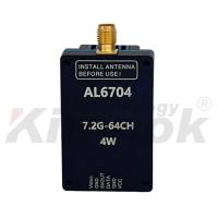 China High Frequency FPV Video Transmitter 7.2G 4W VTX 64 Channels for Drone Image Transmission for sale