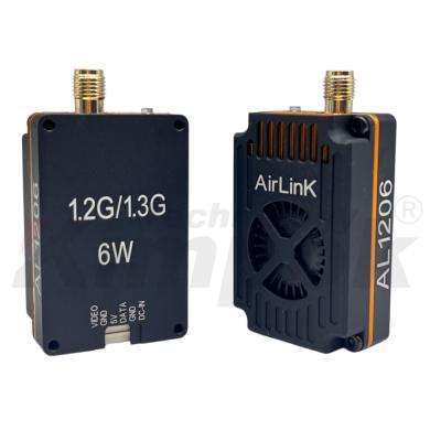 China Kimpok AL1306 1.2G/1.3GHz 6W Wireless Audio Video Data Transmitter Module, Long Distance Analog Signal Transmission for sale