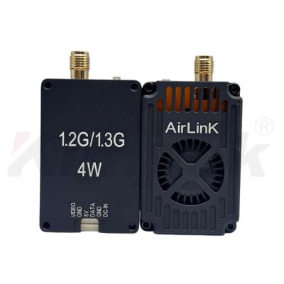 China 1.2G 1.3G 4W FPV VTX Support IRC Tramp for RC Drone Long Range Image Transmission for sale