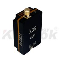 China 3.3Ghz 4W UAV Video Transmitter 3.3G 16CH FPV VTX for FPV RC Drone Long Raneg Transmission for sale