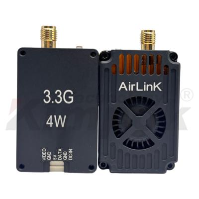 China 3.3Ghz 4W UAV Video Transmitter 3.3G 16CH FPV VTX for FPV RC Drone Long Raneg Transmission for sale