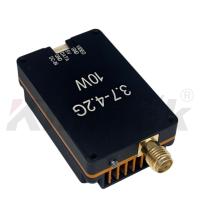 China FPV VTX 3.7GHz to 4.2GHz Wireless Transmission Module with 32 Selectable Channels and Adjustable Power Levels up to 10W for sale