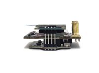 China High sensitivity FPV VTX supporting 6.1 to 7.2GHz wide frequency range 64 channels and low latency CVBS analog video output for sale