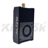 China FPV Video Transmitter AL7210 6.1 to 7.2 GHz 10W Ultra Wideband 64 Channels IRC Tramp Remote Control for Long Range Flight for sale