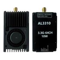 China Long Range Flight Anti-Interference AL3310 3.3Ghz 3060-3550Mhz 64CH 300mW-10W Power Switchable for sale