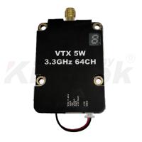 China 3.3GHz 5W High Power Analog Image Transmission Module for FPV Model Airplane and Racing Machine Accessories Factory Direct Sale for sale