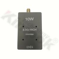 China 3.3GHz 10W Long-Range FPV Video Transmitter and Wireless Video Transmitter for Racing Drones for sale