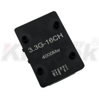 China 3.3G 4W VTX racing drone image transmission 3.3GHz image transmission antenna model aircraft VRX wireless transmitter and receiver for sale