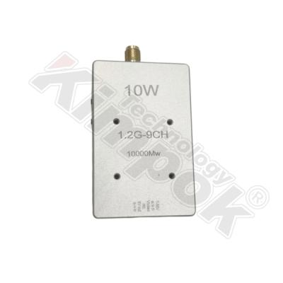 China 1.2G 10W FPV image transmission, 1.2Ghz image transmitter, VTX VRX racing drone video and audio transmission. for sale