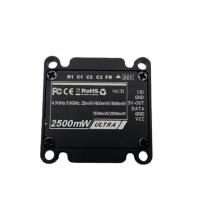 China Ultra Long Range 5.8G 2.5W VTX Drone Accessory Video Transmitter Switchable Power 25mW/400mW/800m/1500mW/2500mW UAV VTX 64CH Image Transmission for sale