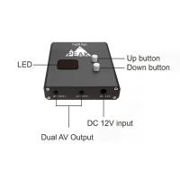 China Video Receiver PEAK THOR R67 6.1G-7.2G for 64 Channels 6-7G FPV VRX for sale