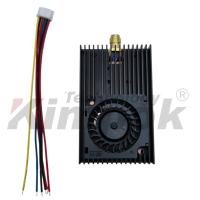 China 3.7-4.3G FPV VTX 3.7Ghz Video Transmitter 10W Long Range Image Transmission for RC Drone for sale
