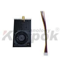 China AirLinK-T AL3310 3.0-3.8GHz 10W High Power 80CH VTX Video Transmitter with IRC Tramp Protocol for Long Range Drone for sale