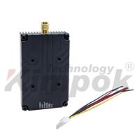 China 3.3G 10W FPV VTX 80CH Video Transmitter Support IRC Tramp Ultra Long Range AV Sender for sale