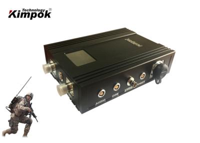 China Backpack COFDM HD Video Transmitter 3~5km Wireless AV Sender with Encryption for sale
