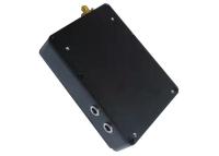 China Mini UAV Video Transmitter with battery 1 watt RF Power for 20km from Air to Ground for sale