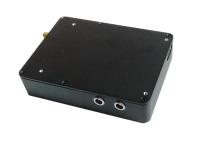 China Mini UAV Video Transmitter with battery 1 watt RF Power for 20km from Air to Ground for sale