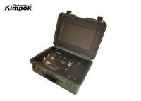 China 4 Channels COFDM Wireless Receiver with Pelican Security Suitcase 17 inch LCD Display for sale