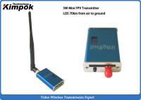 China Mini FPV Wireless Audio Video Transmitter 5-8 KM Long Range Transceiver 1.2Ghz for sale