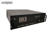 China Hight Power COFDM Video Wireless Transmitter 200km LOS for UAV Communication Link for sale