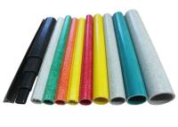 China High Stiffness Fiberglass Tool Handle Hollow Tube For Rake And Shovel for sale