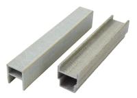China Durable FRP Shaped Profiles Fiberglass Window And Door Frame Profile For Installation for sale