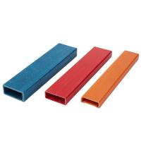 China Anticorrosion FRP Shaped Profiles Fiberglass Roof Purlin For Prefabricated Structure House for sale