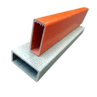 China Anticorrosion FRP Shaped Profiles Fiberglass Roof Purlin For Prefabricated Structure House for sale