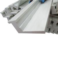 China Corrosion Resistant Fiberglass Louver Blade Profiles FRP Shaped Beam For Window Shutter for sale