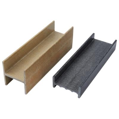 China Acid And Alkali Resistance FRP Fiberglass Profiles I Shaped Beam For Aquaculture Ponds for sale