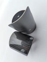 China Large Diameter Wrapped Carbon Fiber Tube For Automobile Exhaust Pipe for sale