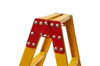 China Electric Insulation High Strength Fiberglass Ladders For Multipurpose for sale