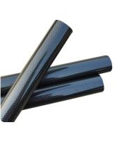 China Round 3K Wrapped Carbon Fiber Tube For Plant Protection Machine Accessories for sale