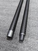 China Lightweight 3K Carbon Fiber Telescopic Poles Roll Wrapped for sale