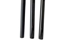China High Modulus Light Weight Customized Carbon Fiber Telescopic Poles Of Two Sections for sale
