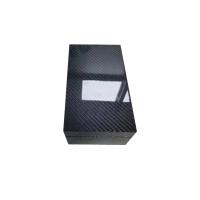 China 3K Finishing Wrapped Carbon Fiber Box High Temperature Resistance for sale